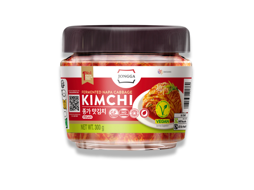 Fermented Napa Cabbage Vegan Kimchi | Jongga